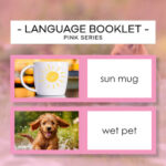 Booklet 2 - Pink Language Series - Materiały Montessori, karty ...